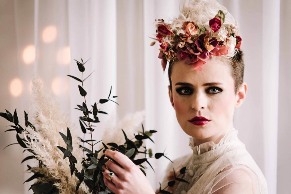 Pretty in Punk Wedding Inspiration with 1970s & 1980s Influences