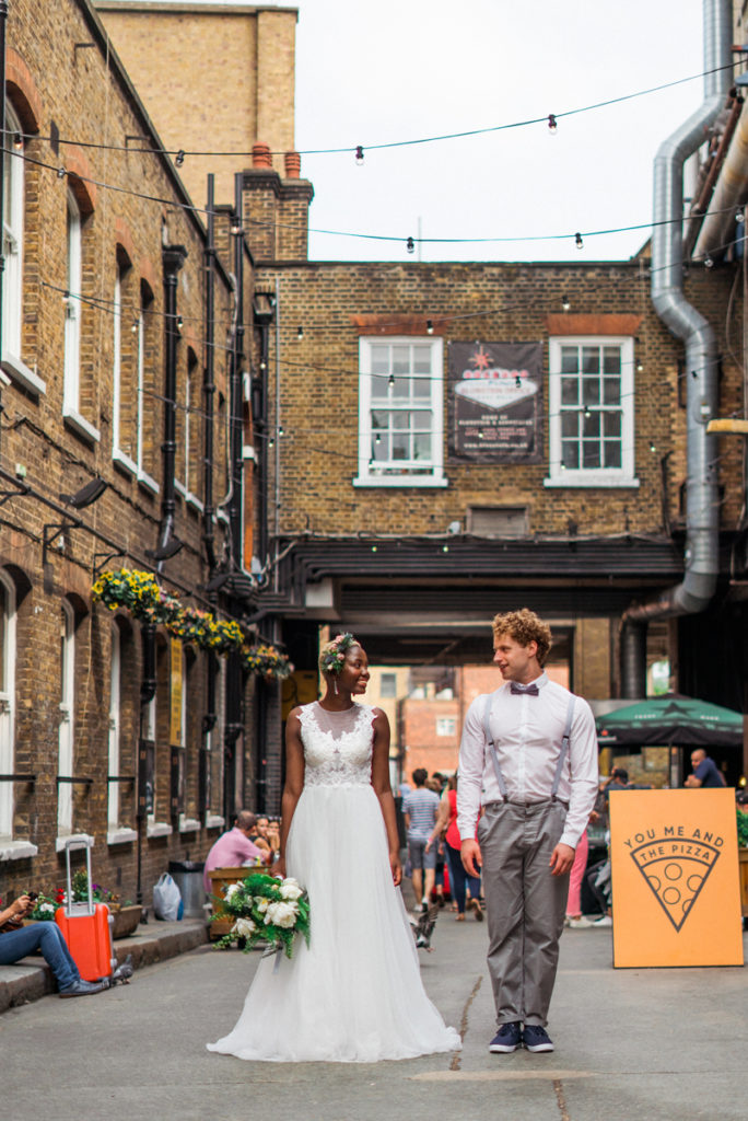 Urban City Wedding Inspiration in Colourful Shoreditch