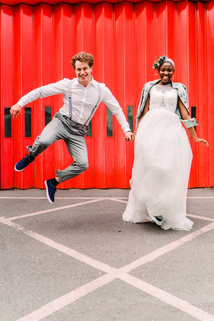Urban City Wedding Inspiration in Colourful Shoreditch - Magpie Wedding