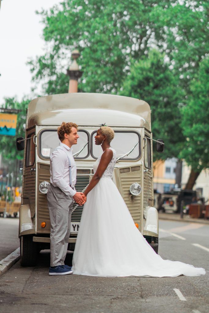 Urban City Wedding Inspiration in Colourful Shoreditch - Magpie Wedding