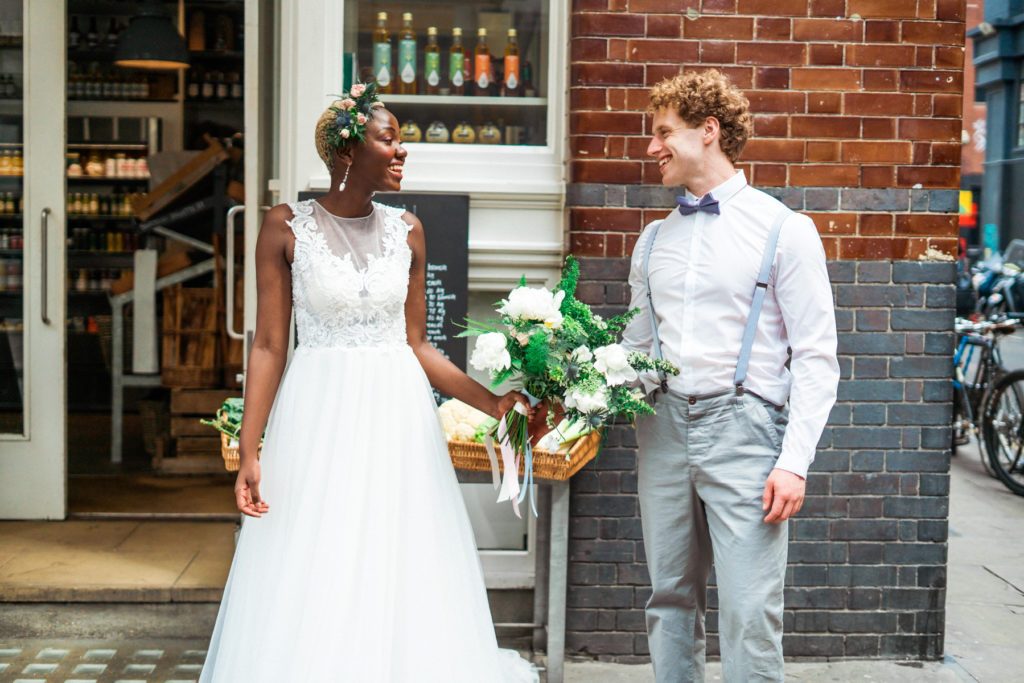 Urban City Wedding Inspiration in Colourful Shoreditch - Magpie Wedding
