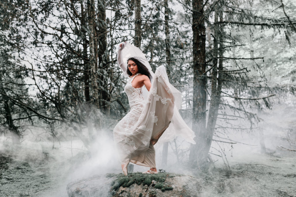 Enchanting and Wild Outdoor Wedding Inspiration in Washington Park - USA