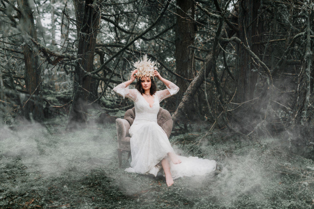 Enchanting and Wild Outdoor Wedding Inspiration in Washington Park - USA