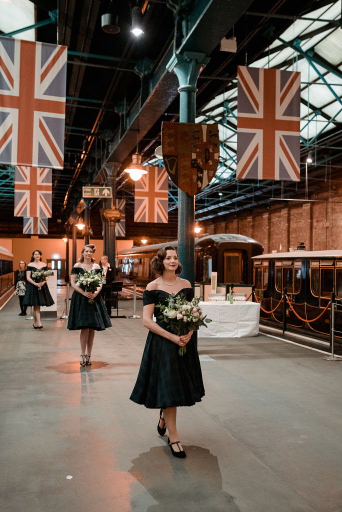 A Railway Museum Wedding with DIY Touches and Vintage Style - Magpie ...