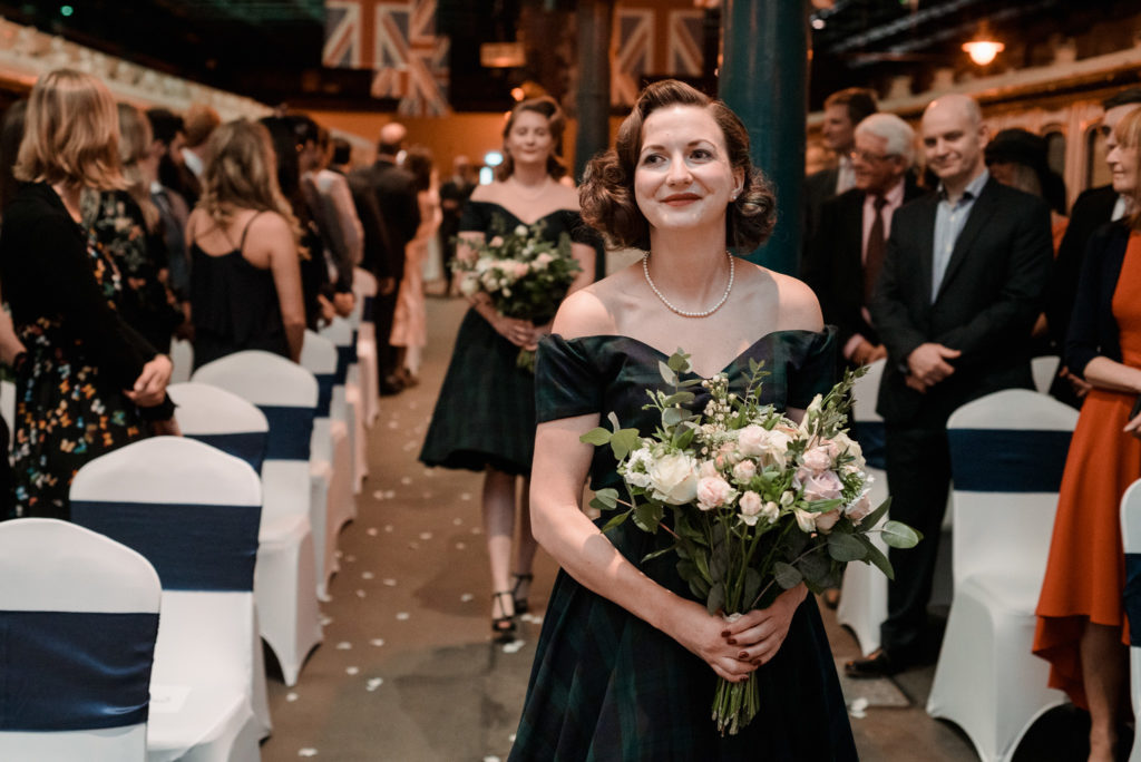 A Railway Museum Wedding with DIY Touches and Vintage Style - Magpie ...