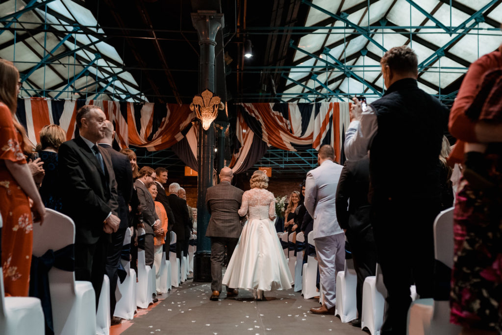 A Railway Museum Wedding with DIY Touches and Vintage Style - Magpie ...