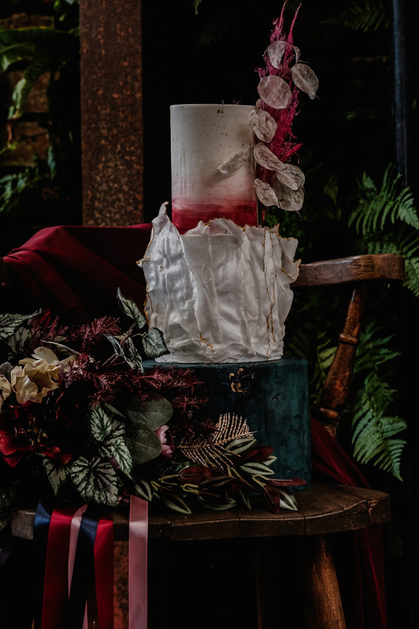 Alternative Rock Wedding Inspiration With Tattooed Bride