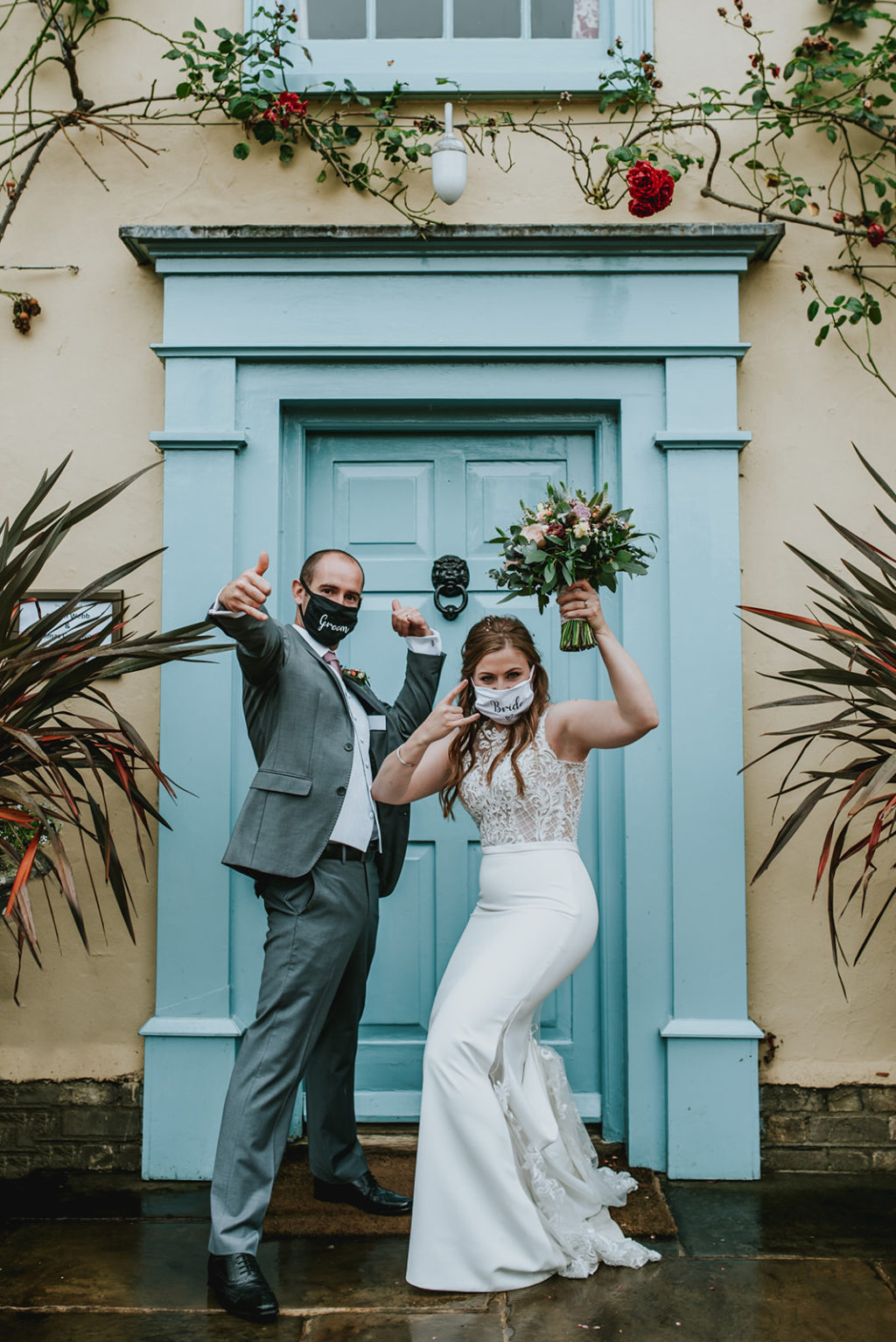 Makeup Advice For Brides Wearing A Mask On Their Wedding Day