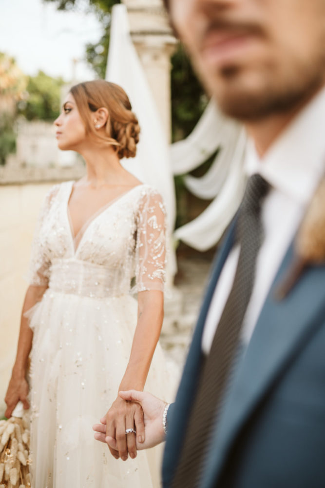 Italian Wedding With Modern Baroque Vibes in Puglia, Italy