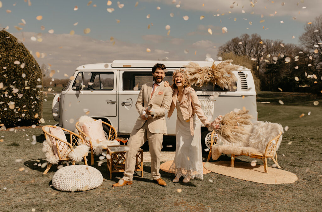 10 Ways To Incorporate A Wedding Camper Van Into Your Big Day