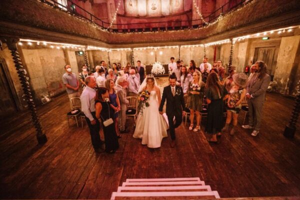 A Humanist Vegan Wedding At Wilton’s Music Hall In London